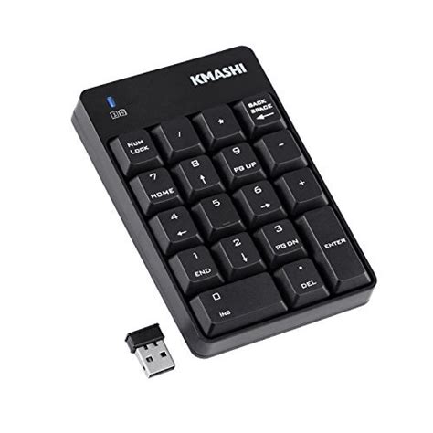 KMASHI Keys Wireless Numeric Keypad Mini Keyboard Numpad G USB Number Pad