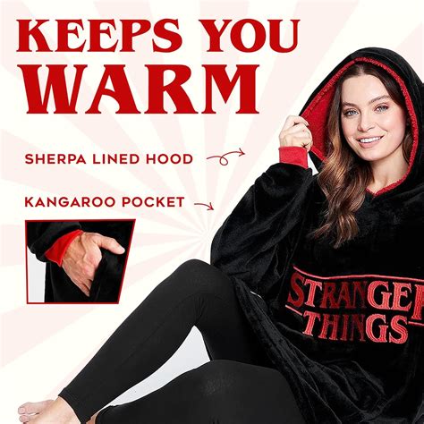 Stranger Things Manta Con Capucha Yaxa Colombia