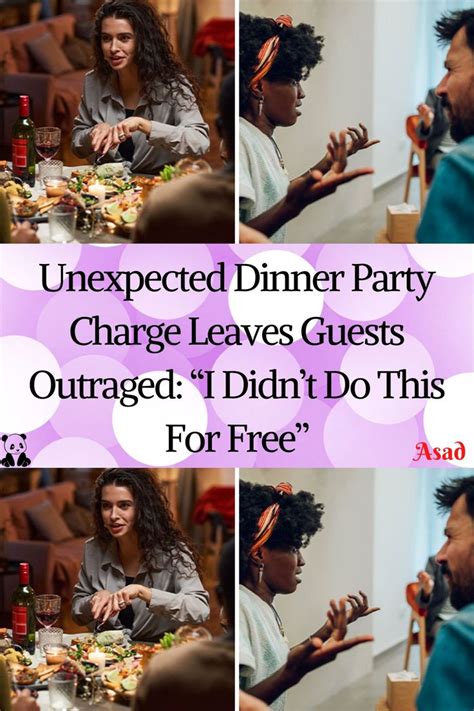 Unexpected Dinner Party Charge Leaves Guests Outraged “i Didnt Do