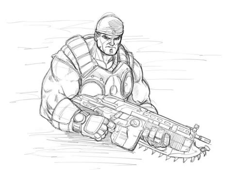 Gears Of War Coloring Pages [2025]