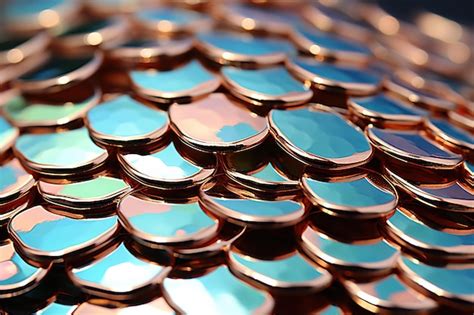 Premium Ai Image Metallic Texture Generative Ai