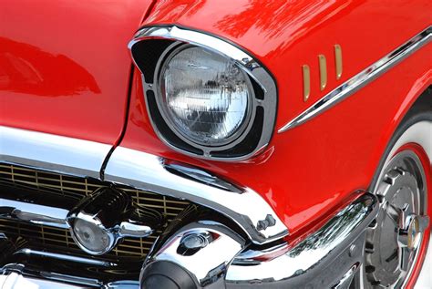 Free Picture Car Headlight Chrome Classic Old