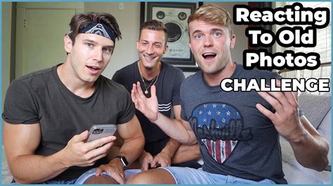 Reacting To Old Photos Challenge Sam Cushing Youtube