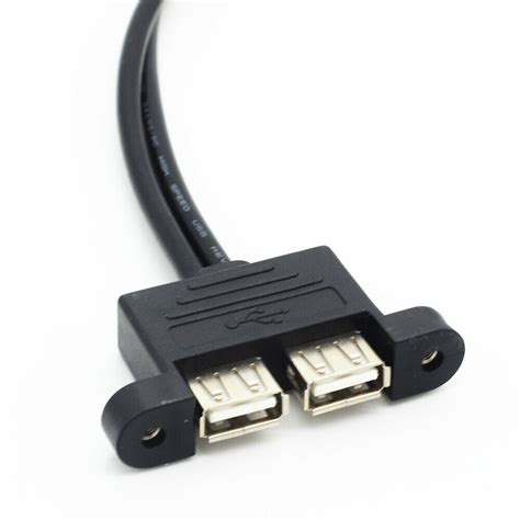 Panel Mount Usb Cable Dual Usb Cable