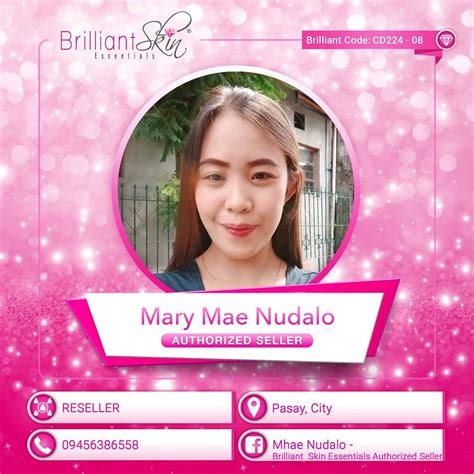 Mhae Nudalo Brilliant Skin Essentials Authorized Seller Pasay City
