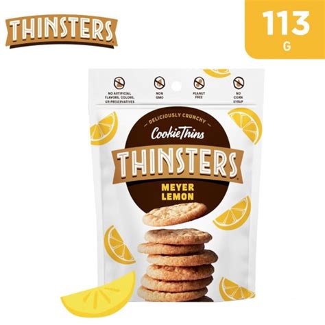 Buy Thinsters Meyer Lemon Cookie Thins 113 G توصيل