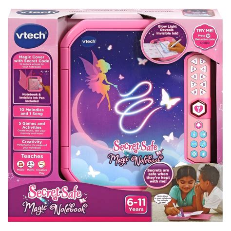 Vtech Secret Safe Magic Notebook Urban Global