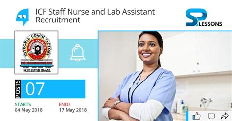 Icf Staff Nurse And Lab Assistant Recruitment