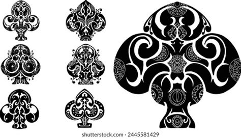 25347 Black Clover Stock Vectors And Vector Art Shutterstock