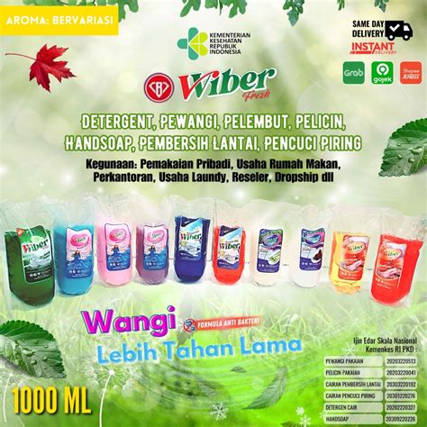 Jual Deterjent Cair Laundry Detergent Liquid 1 Liter Shopee Indonesia