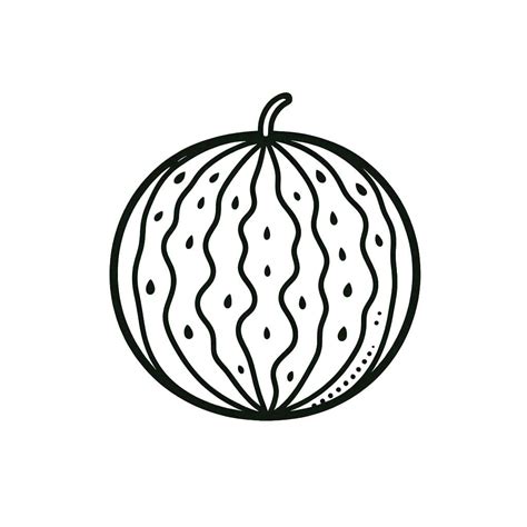 Ausmalbilder Wassermelone Coloringlibcom Kostenlos Malvorlagen Zum