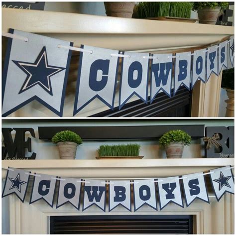 Dallas Cowboys Banners Dallas Cowboys Birthday Dallas Cowboys Happy