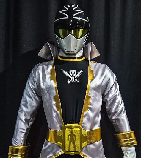 Gokai Silver Ranger Costume Custom Size Gokaiger Etsy