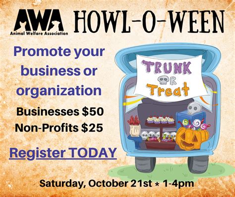 Howl O Ween Trunk Registration 2025 Campaign