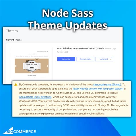 Bigcommerce Theme Node Sass Solution