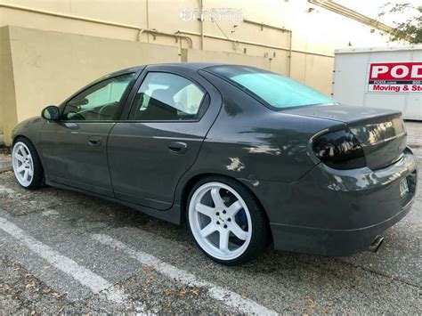 2004 Dodge Neon With 18x85 35 F1r F106 And 21535r18 Vercelli Strada