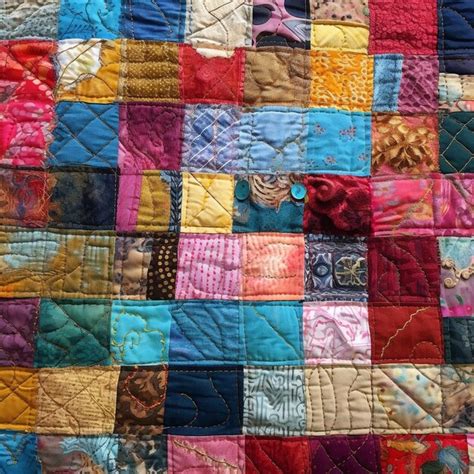 Premium Photo Textile Tapestry A Patchwork Of Knitted Patterns And