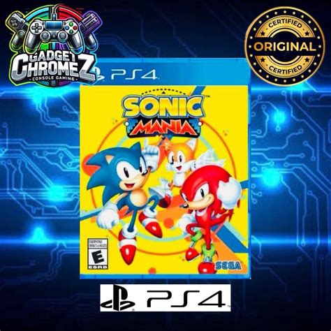 Sonic Mania Playstation Ps4 Game Brandnew Tiktok Shop Philippines
