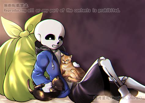 Sans And Cats By Yadukishorai On Deviantart
