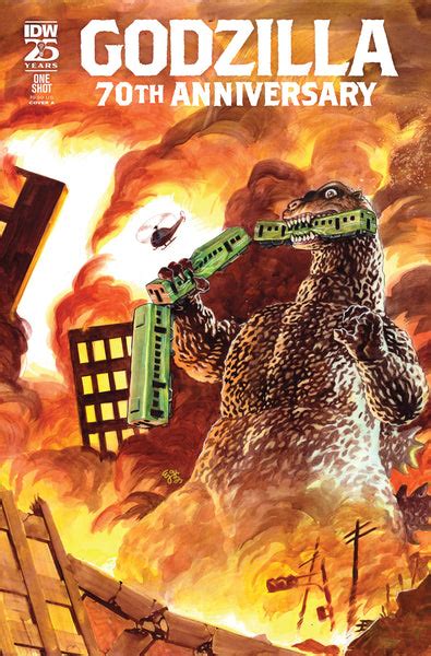 Idw Celebrates Seven Decades Of Godzilla With 100 Page Comic