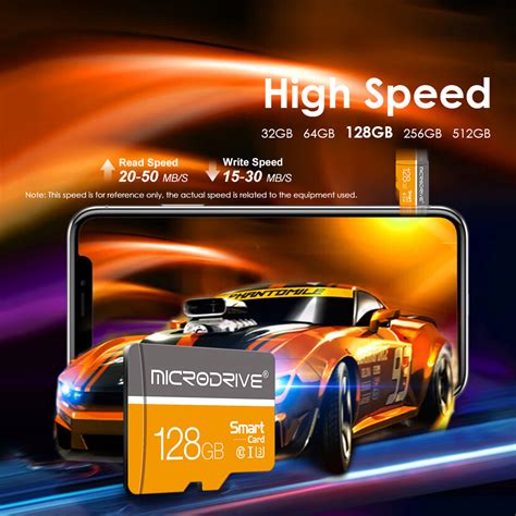 Micro Sd Card Memory Card Class 10 128gb 4k High Speed Cartao De