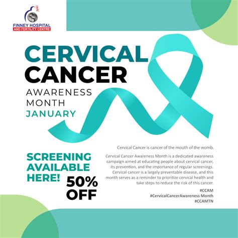 Cervical Cancer Awareness Month Finney Hospital And Fertility Centre