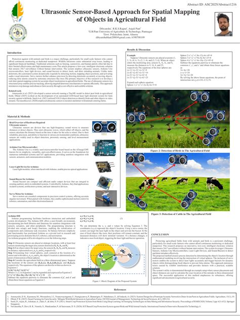 PDF Ultrasonic Sensor Based Approach For Spatial Mapping Of Objects In Agricultural Field