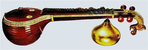 The Veena Is A Plucked Stringed Instrument Originating In Ancient India