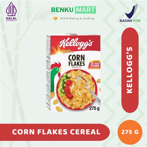 Jual Sereal Kelloggs Corn Flakes 275 Gram Cereal Kellogs Shopee
