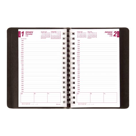 Essential Daily Planner 2026 Cb634wblk 26 Brownline Brownline Usa