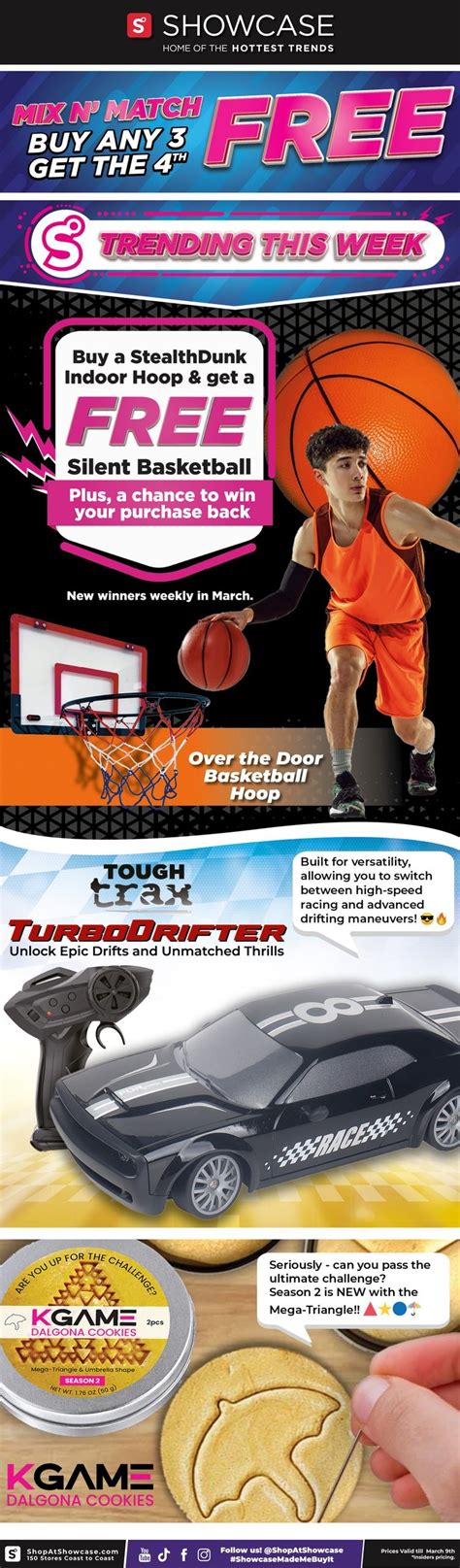 Showcase Flyer March 3 To 9