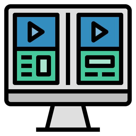 Ab Testing Generic Outline Color Icon