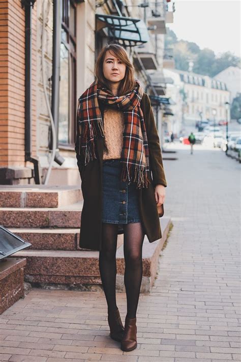 How To Style Your Denim Skirt For Fall The Everygirl Fall Fashion