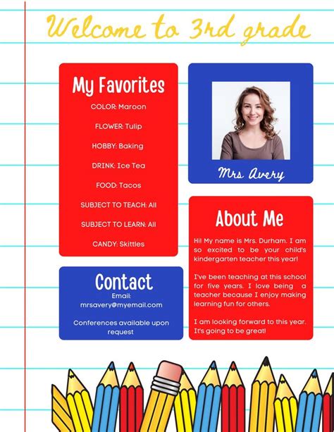 Teacher Introduction Template Employee Onboarding Template