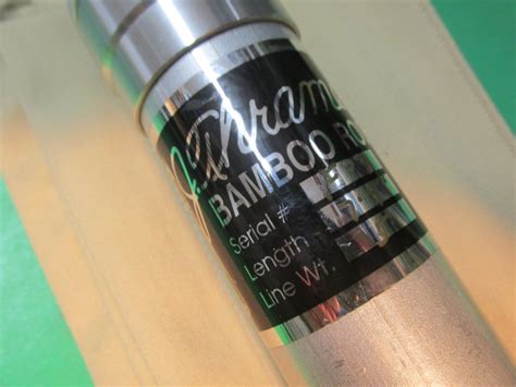 2507 12 A J Thramer — Rw Summers Bamboo Fly Rods Company