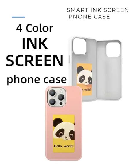 Smart Diy Display Imaging Electronic Case Nfc Ink Screen Display Smart Phone Case Buy Case Nfc