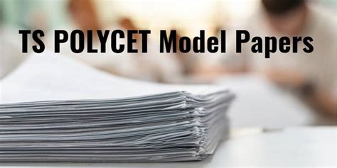 Ts Polycet Model Papers 2022 Check Previous Year Here