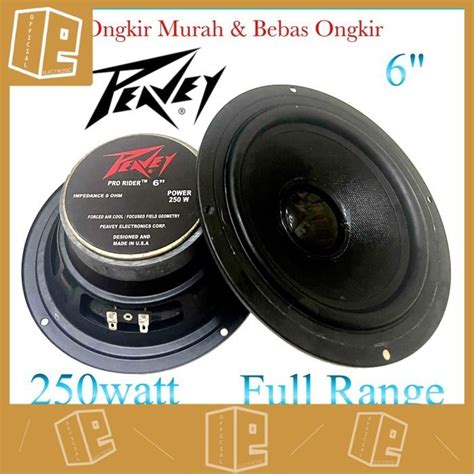 Jual Speaker Peaver Pro Rider 6 Inch 250watt Full Range Magnet Jumbo