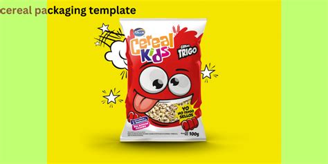 Cereal Packaging Template Actionty