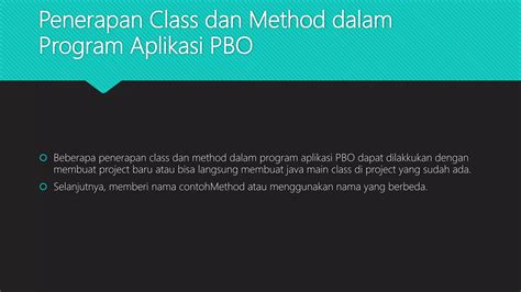 8 Konsep Class Object Dan Method Pptx