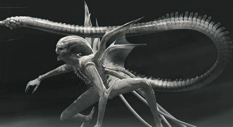 Alien Romulus Concept Art Reveals That The Hybrid Offspring Almost