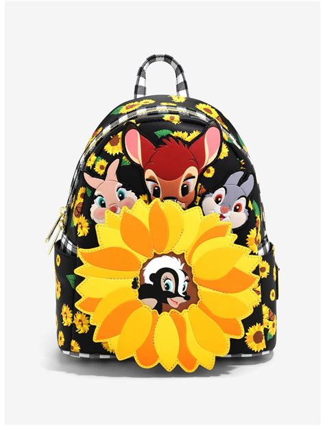 Loungefly Disney Bambi Sunflower Mini Backpack Hot Topic