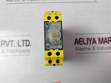 Selectron 800s 415 On Delay Timer Aeliya Marine
