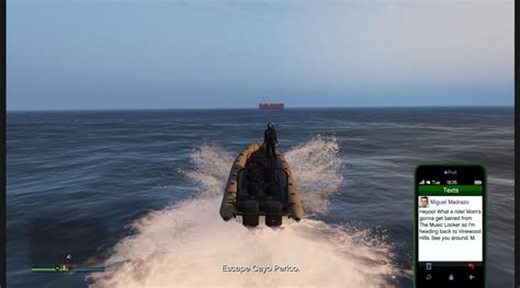 Mini Madrazo Text During Cayo Perico Heist Anyone Know If Its Rare Or A Bug Gtaonline