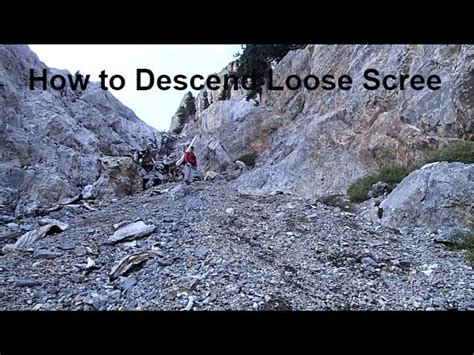 Scree Slope Big Scree Slope In Alps Stock Image Image Of Structure