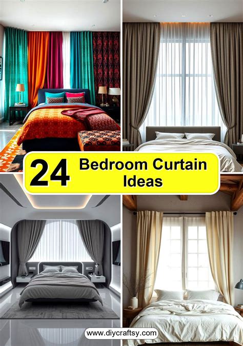 24 Bedroom Curtain Ideas To Enhance Privacy And Style