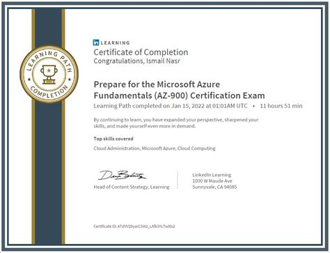 ismail m nasr on linkedin microsoft azure az900