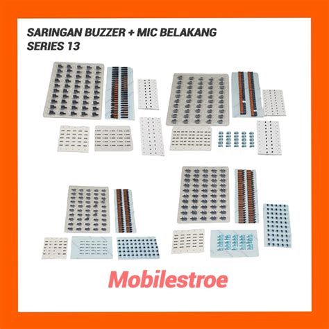 Jual SARINGAN BUZZER BAWAH DUDUKAN SPEAKER BAWAH MIC BELAKANG 13 13MINI 13PRO 13PROMAX