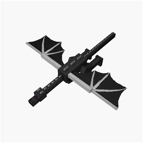 Enderdrache Minecraft 3d Modell Turbosquid 2020356