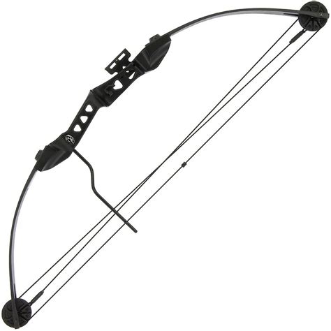 29lb Sonic Block Compound Bow Black Melns Compound Tipa Loks Ar 14kg Atvilkšanas Spēku Bultas
